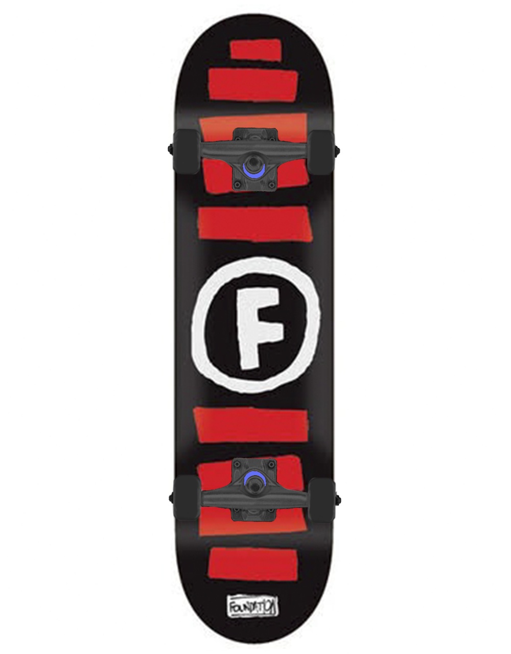 Foundation - Doodle Stripe Black 8.0 Complete | Skateimpact Egypt ...